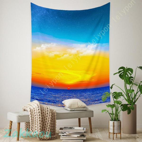 仕様：○商品：タペストリー○材質：ポリエステル○パッケージ内容：1 x タペストリー○弊社の製品は高精細デジタル印刷を使用しており、画像は鮮明でリアルであり、お客様に特別な視覚体験をもたらすことができます。美しくスタイリッシュで、非常装飾効...