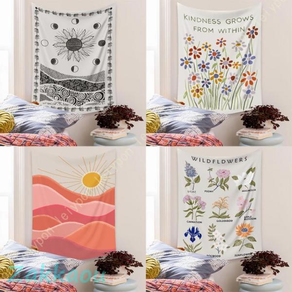 製品詳細：素材: 軽量ポリエステル。カラー：画像を参照してください【商品説明】●【デザインが独特です】終業後の疲れた気持ち、寝室に入ると、一気にリラックスできるようだった、デザインは独特で、あなたの部屋は美学的な雰囲気に満ちています。タペス...