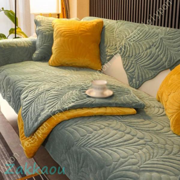 ※一枚ずつ販売※※好きな色とサイズをご自由に選択でき、ご購入する前にぜひ自宅ソファーのサイズを確認してください。◎商品仕様：【素材】ベロア、ポリエステル 【サイズ】 1枚ソファカバーのみ：70*70cm 70*90cm 70*150cm 7...