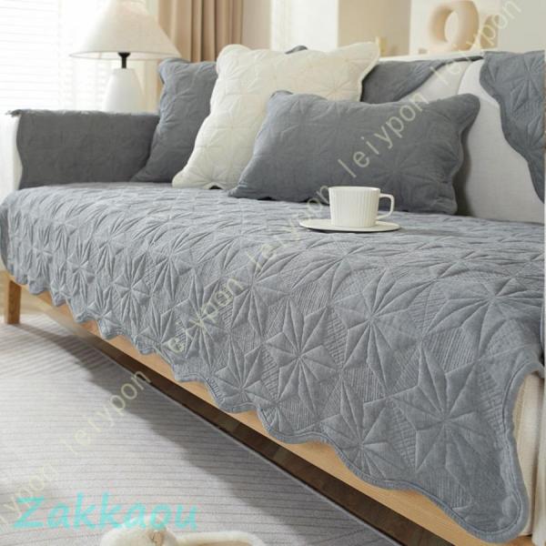 ※一枚ずつ販売※※好きな色とサイズをご自由に選択でき、ご購入する前にぜひ自宅ソファーのサイズを確認してください。◎商品仕様：【素材】ベロア、ポリエステル 【サイズ】 1枚敷きパッドのみ：70*70cm 70*90cm 70*120cm 70...