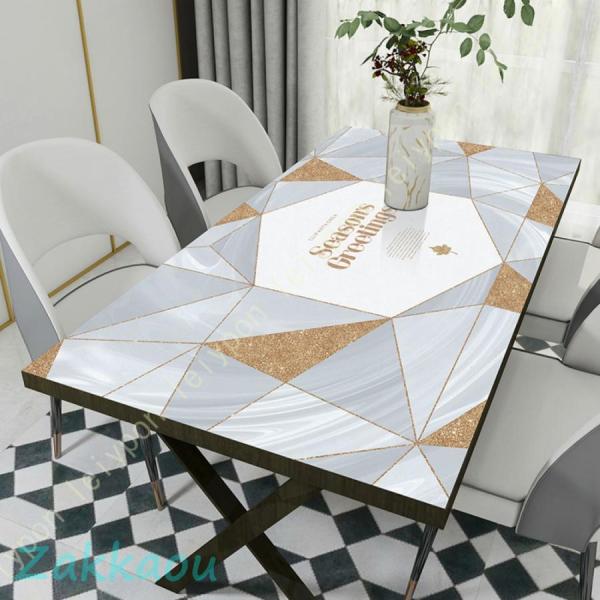 テーブルクロス ビニール 北欧 おしゃれ PU製 撥水加工 テーブルマット ビニールマット テーブルカバー 防水 汚れ防止 滑り止め 耐久 耐熱 清潔容易1、材質/生地PU製 。天然の抗菌防臭性を持つ、細菌類が繁殖しにくく、いつでも清潔に保...