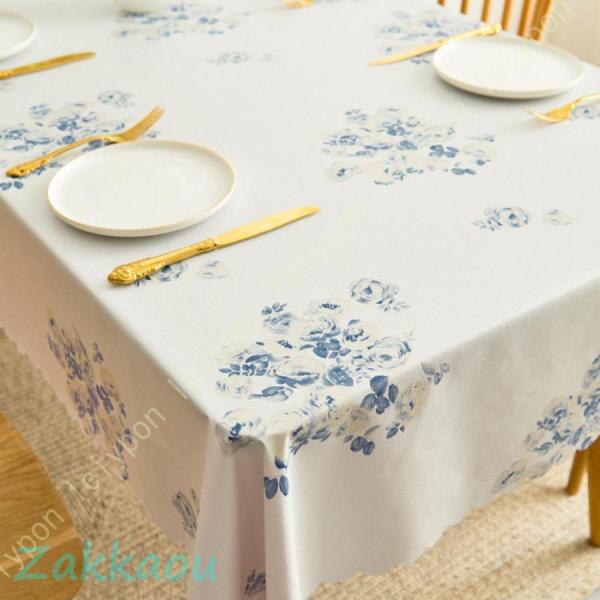特徴素材：PVC合わせやすいテーブルクロスは、モノトーン系や北欧系、カフェスタイルなど、お部屋の家具の色味に合わせてスッキリしたイメージやナチュラルな雰囲気をプラスします。撥水加工を施していますので、水分を水玉のようにポロンとはじきます。ご...