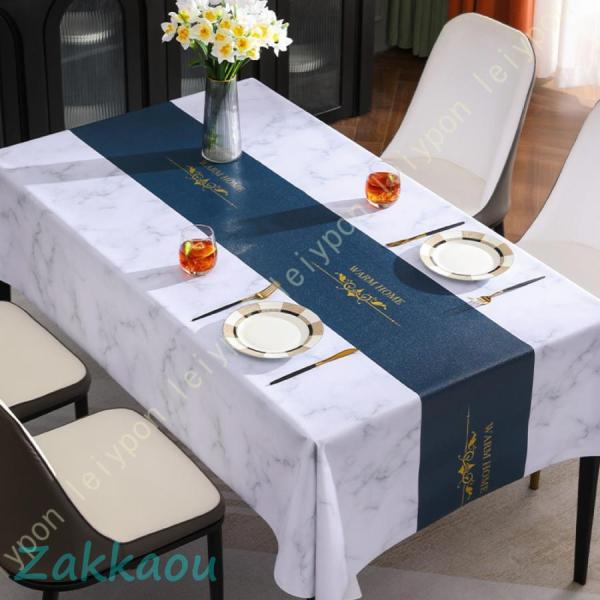 テーブルクロス ビニール 北欧 おしゃれ PVC製 撥水加工 テーブルマット ビニールマット 両面使える テーブルカバー 防水 汚れ防止 滑り止め 耐久 耐熱 清潔容易 サイズ調節 フリーカット 正方形 デスクマット 学習机マット 長方形 ...