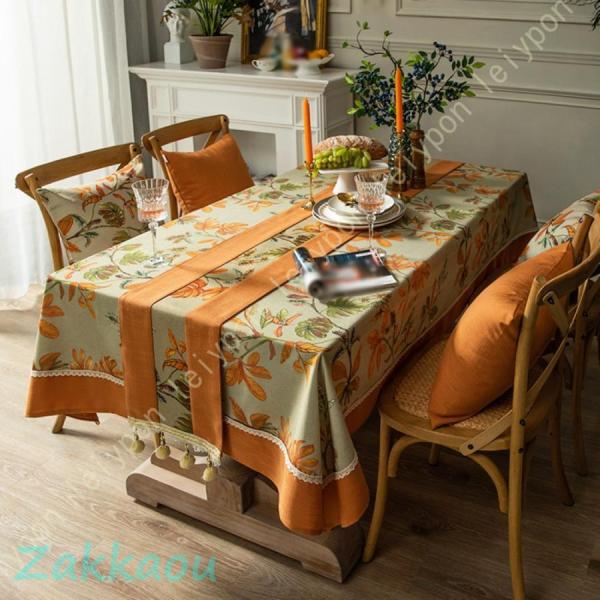 ◎仕様：素材：綿麻長方形テーブルに適したサイズ:50*160cm 60*160cm 60*180cm 70*160cm 65*170cm 70*180cm 75*180cm 80*180cm A50*160cm A60*160cm A60*...