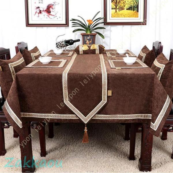 ★テーブルクロス ホテル レストランをインテリアの一つとして、シンプルで明るいお部屋を彩ります。 の天板・卓上にも最適！簡単に洗浄。★どんな空間にも馴染む柄、テーブルを華やかに演出してくれるテーブルカバー。家テーブル用だけではなく、パーティ...