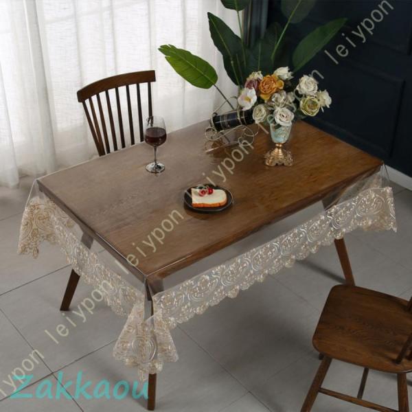 ★テーブルクロス ホテル レストランをインテリアの一つとして、シンプルで明るいお部屋を彩ります。 の天板・卓上にも最適！簡単に洗浄。★敷くだけで明るい雰囲気になり、食卓が華やかに！急なお客様とのお食事会でも、さっと敷くだけでお洒落なキッチン...