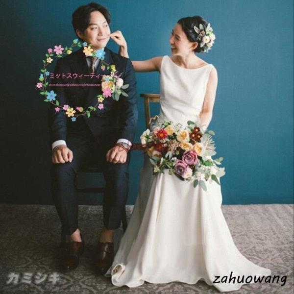 ◆キーワード：ウエディングドレス/ウェデイングドレス パーティードレス イブニングドレス カクテルドレス フォーマルドレス ブライダル 花嫁 二次会 披露宴 結婚式 演奏会 発表会 コンサート ステージ コンクール お呼ばれ スレンダー/プ...