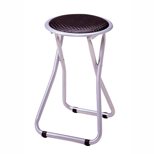 ○座裏折り畳みロック機能付。     ※耐荷重量　全体：80kgまで　 メーカー：弘益　　サイズ：商品サイズ：W310×D315×H485mm     折り畳み時：W310×D70×H725mm 　※注意事項：