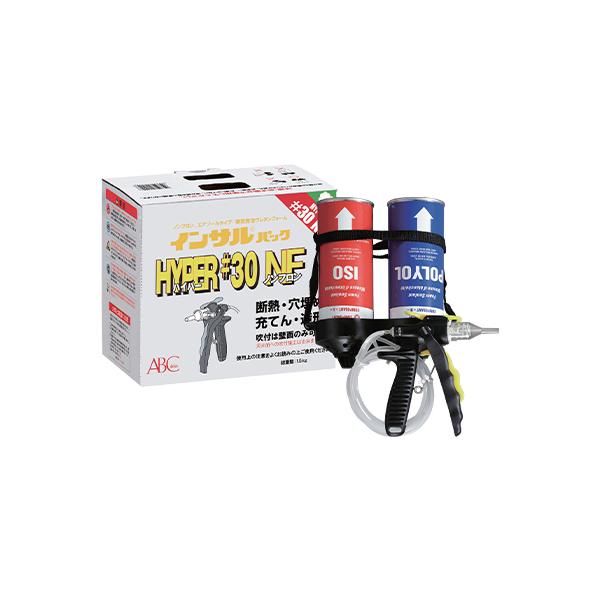 【発売日：2022年09月01日】HYPER#30NFはコンパクトな使い切りの2液タイプのウレタンフォーム発泡ウレタンシリーズ「インサルパック」の2液エアゾールタイプ。肩にかけて持ち運べるほどの軽量、コンパクト仕様で、細部の補修や充てんに最...