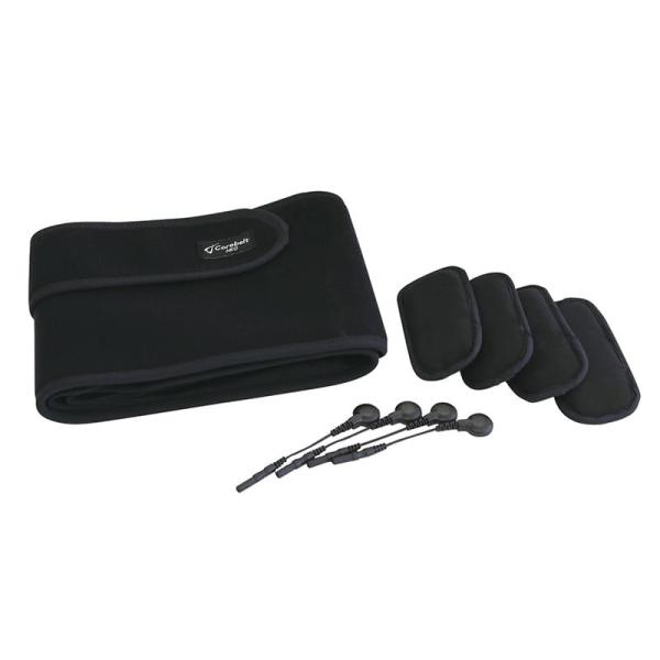 伊藤超短波のビューモコアベルトNEOスタイリフトまたはツインビートRと接続することで、粘着パッドの代わりとして使用することができます。付属のコアパッド（消耗品）を水で湿らせ、コアベルトに取り付けて使用します。ベルトタイプなので手が届きにくい...