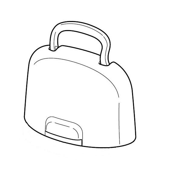 東芝 純正品　アイロン ケース(上)適応機種：TA-FV420 TA-FV450 TA-FV460 TA-FV560 TA-FVX520 TA-FVX620