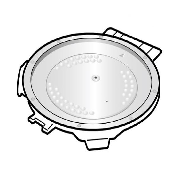 東芝 　純正品　炊飯器 内蓋 ウチフタ   適応機種：RC-18E6VR(W) RC-18E7VR(R) RC-18E8VR(RS) RC-18VRM(RS) RC-18VRM(W) RC-18VRN(R) RC-18VRN(W) RC-1...