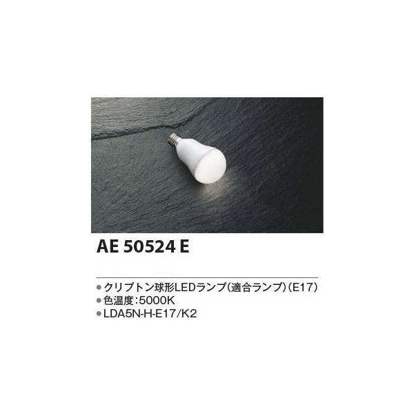 E17 クリプトン球形LED電球　白熱50W相当　昼白色LDA5N-H-E17/K2