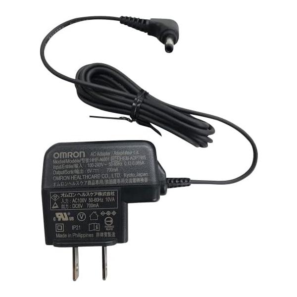オムロン　純正品　血圧計 専用ACアダプタ HHP-AM01適応機種：NE-C802 / NE-C803 / HEM-7080IC / HEM-7080IT / HEM-7111 / HEM-7210/ HEM-7220 / HEM-711...