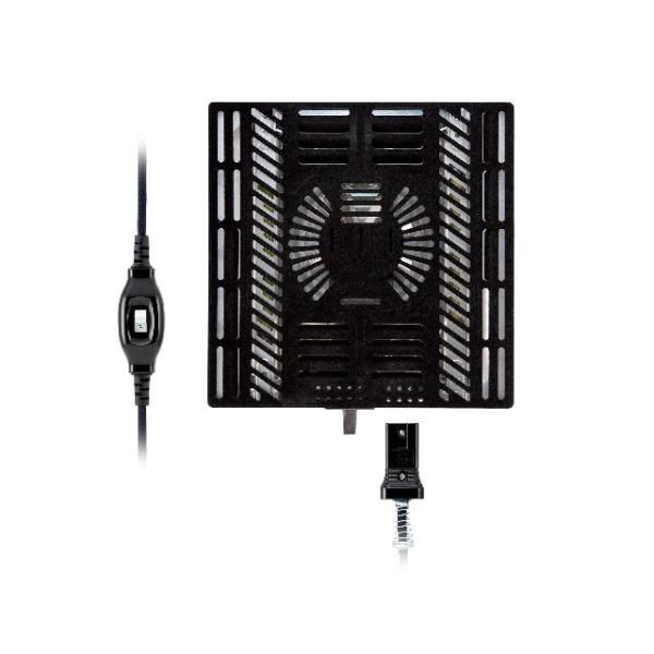 中間スイッチ付きコード。＜500W＞75×75〜90×90または90×60〜105×75cm以下のコタツでご使用下さい。●交換用コタツヒーターユニット●消臭加工●中間スイッチ付きコード