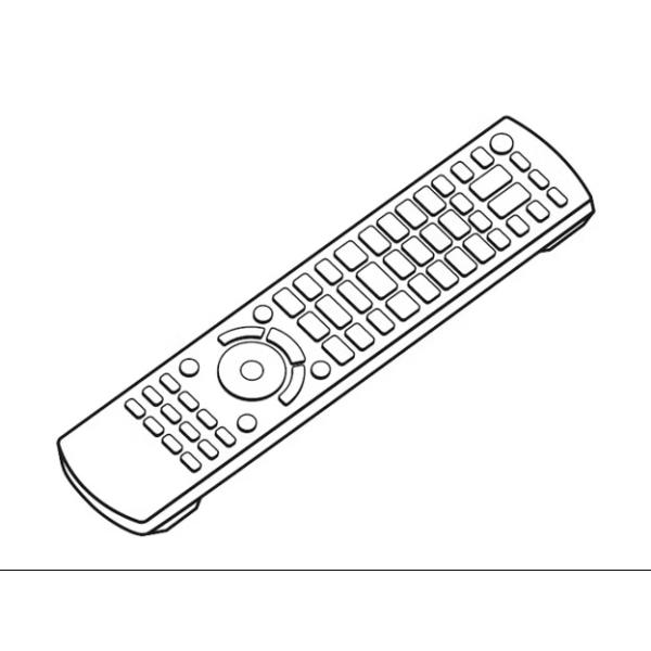 パナソニック　ブルーレイ・DVD用　リモコン適応機種：DMR-2X202/DMR-2X302/DMR-2X602