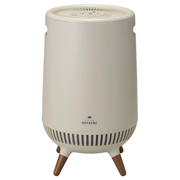 テーブル下に置くだけで「どこでもこたつ」になるスポットヒーター。ご家庭のダイニングテーブルが、布団のないこたつへ早替わり。テーブルや机の下で、本体下部の吹出口から360°全方位に温風が広がり、 足元をあたためます。本体下部の吹出口に暖色系L...