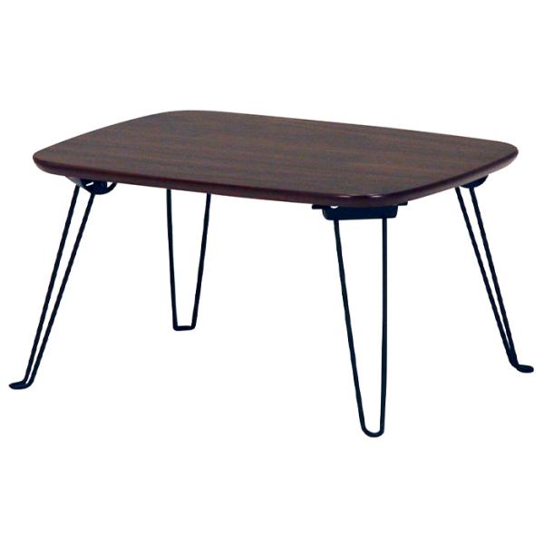 木目の美しいシンプルなデザインの折れ脚ローテーブルです。シンプルで無駄がないすっきりとしたデザインで、お部屋の雰囲気を崩さずに使用できます。コンパクトなミニサイズなので急な来客時にとっても便利。折れ脚式のため、使用時以外は折りたたんでベッド...