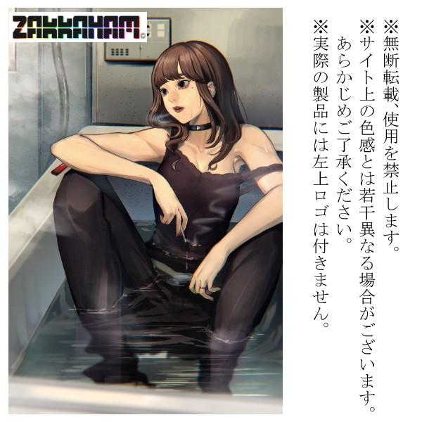 ●サイズ縦横長辺100×148（ｍｍ）●素材郵便光沢ハガキ（裏面郵便番号枠付き）●商品コードp-nugo007 ポストカード　創作　オリジナル　イラストレーター　クリエイター　セクシー　アンニュイ