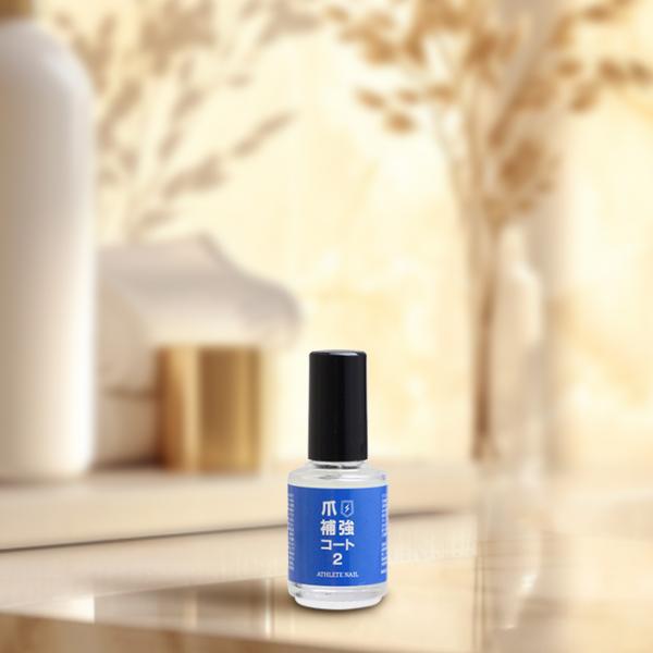 スポーツによる過酷な状況下でも、しっかりと爪のケアができるよう、アスリートのために考えられた本物志向のネイルコートです。爪の表面の皮膜をつるっときれいに形成し、保護・補強します。手を洗い、爪の表面の油分や汚れを落とし、水分をキレイに拭き取っ...