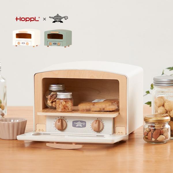 HOPPL アラジン グラファイト トースター木製 おもちゃ アラジン トースター 玩具 おしゃれ かわいい 小さい 木のおもちゃ環境に配慮した優しい素材で作られたトースタートイ。扉部分には見えないマグネットが付いており、スムーズに開け閉め...