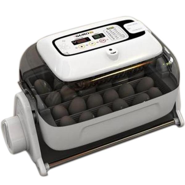 デジタル表示の電子コントロール式孵卵器 RCOM キングスロ 20 MX-SURO(鳥類専用孵卵器)鶏やウズラの卵の孵化にふらん機(孵化機 孵化器 ふ卵器 孵卵機 ふらんき ふらん器) たまご人工孵化電子コントロール式で、ふ化に適した温度・...