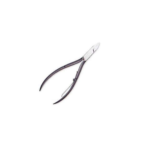 日本橋 木屋 KIYA ニッパー型爪切兼甘皮切 612AI 全長130mm爪切り ニッパー ステンレス 爪きり 甘皮 甘皮処理 爪 メンテナンス ネイル ネイルケア爪切と甘皮の両方を切ることができる兼用型の爪切りです。ニッパー型爪切は左右ど...