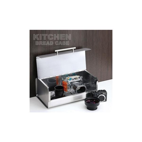 SALUS Bread Case セイラス ブレッドケース スクエアパンケース ステンレス 収納 ブレットケース キッチン 調味料入れ シンプル 収納ケース 小物 キッチン収納 ボックス おしゃれ 整理ボックス スチール キッチンストッカー...