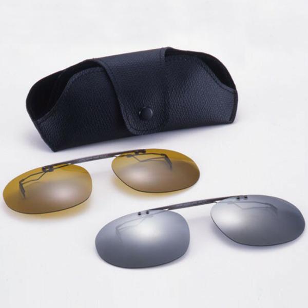 射撃用グラスで有名なアメリカ・ディコットブランドの高機能クリップオングラスです。お手持ちの眼鏡の上部に挟み込むだけの簡単装着で素早く上げ下げができます。レンズは反射光や照り返しなどのギラツキを抑制する偏光機能付き。紫外線を約99.9％カット...