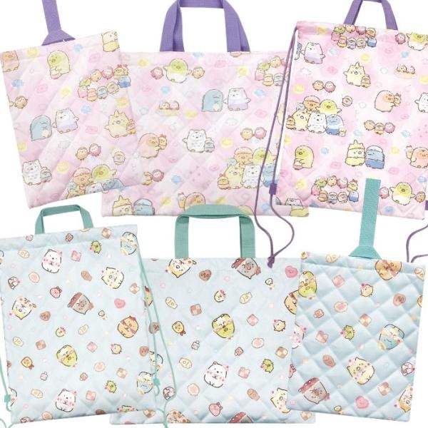 通園通学にもぴったりなキルトバッグ3点セットです！レッスンバッグ・シューズケース・ナップサックの3点セット！キルティング加工でしわになりにくく、丈夫で長持ち！通園 通学 習い事などに軽くて持ち運びもしやすい！そろえてもてばなおかわいい！！プ...