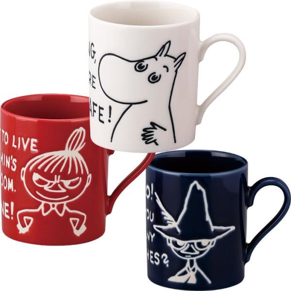 北欧の人気キャラクター「ムーミン」デザインの日本製マグカップです。直径約7.5cm×高さ約9cm、たっぷり320mlサイズで、毎日のコーヒーや紅茶タイムにぴったり。キャラクターはムーミン・ミイ・スナフキンの3種類からお選びいただけます。しっ...