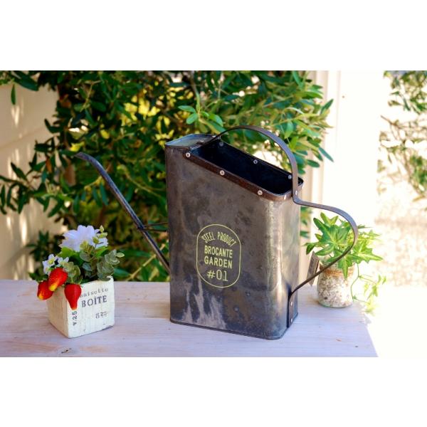 ☆今だけ送料無料（沖縄県別途要相談）※北海道・九州地方への発送は送料高額にて※1点での発送の場合220円のご負担お願いします他商品（送料無料）も購入の場合不要。予めご了承願います☆実用できます☆レトロアンティーク仕上げ商品廃オイル缶をリメイ...