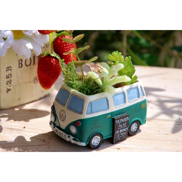 ☆即納 ☆☆3,980円（税込み）以上お買い上げで　送料無料！(沖縄県別途要相談)プランターポット   植木鉢多肉の寄せ植えにぴったりテーブルでキャンディやお菓子入れても可愛いですレトロアンティーク仕上げ 素材 レジンSDGR（ダークグリー...