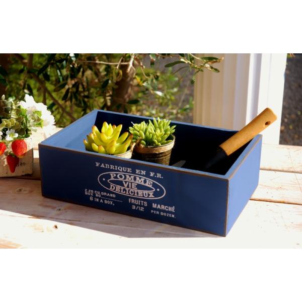 ☆今だけ送料無料（沖縄県別途要相談）※北海道・九州地方への発送は送料高額にて1点での発送の場合220円のご負担お願いします他商品(送料無料)も購入の場合不要。予めご了承願いますレトロアンティーク仕上げ加工木製品つや消しブルー※意図的な仕上げ...