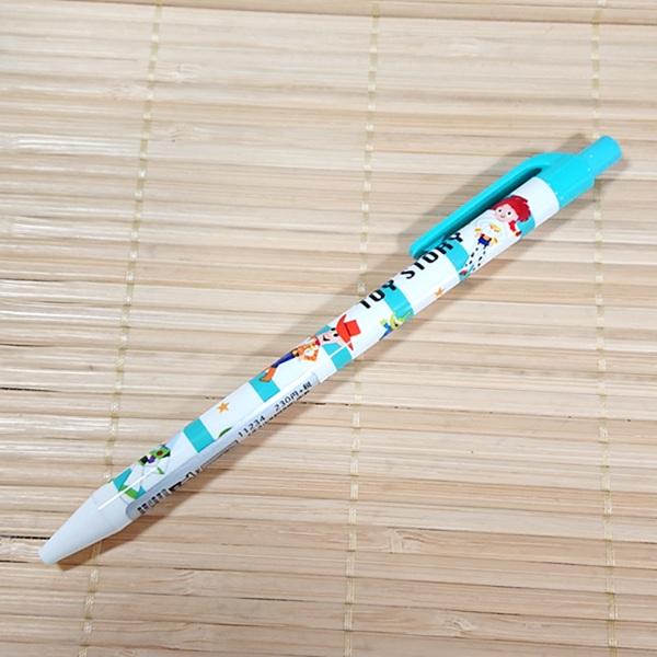 Disney トイ・ストーリーの 0.5ミリシャープペンです。イラストが可愛い♪　・サイズ/全長：140ｍｍ×直径：9ｍｍ 位　・芯/0.5ミリ　　クリップ付き　メール便での発送も可能です。