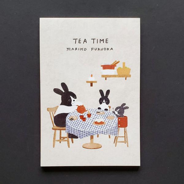 ポストカードが10枚入っています。メモ帳のように1冊になっています。約10×14.8cm　　5柄各2枚　10枚綴り　　日本製