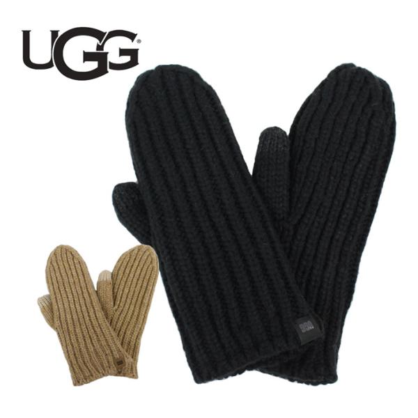 UGG アグ Chunky Rib Mitten チャンキーリブミトン スマートフォン対応 スマホ対応 タッチパネル対応 手袋 ミトン ブラック キャメル 101022 レディース 防寒 冬 プレゼント ギフト 通勤 通学 送料無料特徴タイ...
