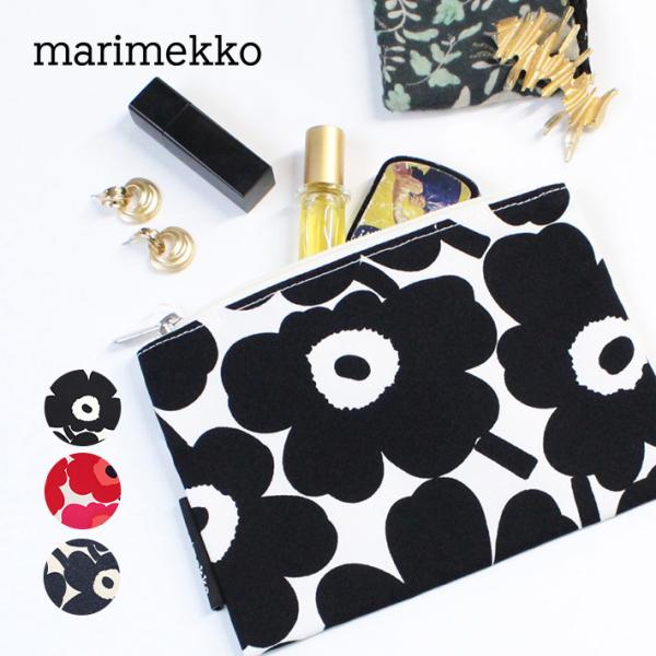 marimekko マリメッコ Kaika MINI UNIKKO カイカ ミニ ウニッコ 化粧ポーチ ブランド 小物入れ レディース 047198 001 070529 851 071296 190 ブラック レッド ネイビー プレゼント...