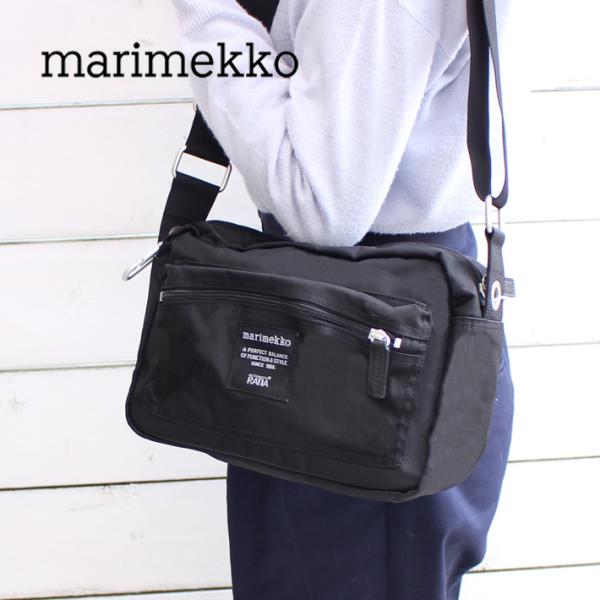 marimekko マリメッコ My Things Shoulder Bag マイ シングス ショルダーバッグ バッグ レディース ブラック 92519 999 プレゼント ギフト 通勤 通学 送料無料特徴ショルダーバッグメイン収納:オープ...