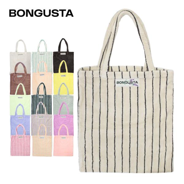 BONGUSTA ボングスタ NARAM TOTEBAG ナラム トートバッグ トートバッグ バッグ タオル地 メンズ レディース A4 マルチカラー ストライプ BON01 プレゼント ギフト 通勤 通学 おしゃれ 送料無料特徴タイプトー...