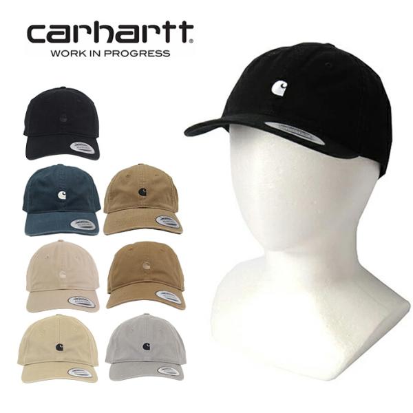 CARHARTT WIP カーハート WIP MADISON LOGO CAP マディソン ロゴ キャップ キャップ 帽子 ジョギング ランニング スポーツ メンズ I023750 プレゼント ギフト 送料無料 クリスマス検索ワード：キャッ...