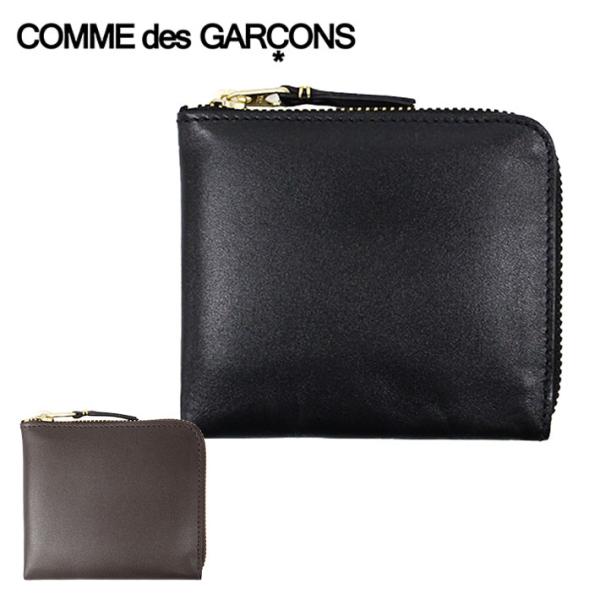 Wallet Comme des Garcons ウォレット コム デ ギャルソン CDG SA3100 CLASSIC PLAIN クラシック プレーン コインケース 財布 コンパクト財布 ラウンドファスナー メンズ レディース ブラック...