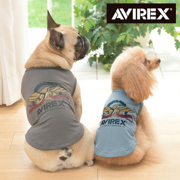 ■特徴80〜90年代にAVIREXで使用されていたイーグル柄のラベルデザインをアレンジした一着。ヴィンテージ感溢れるデザインが、愛犬のカジュアルスタイルに個性をプラスします。通気性抜群のメッシュ素材を採用しており、快適な着心地を提供します。...