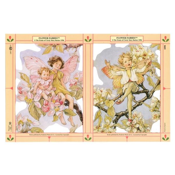 サイズ：23.5×16.5cm素　材：紙製※定形外郵便物可ブランド：マメロックデザイン：妖精 男の子 女の子 あかちゃん 花レトロなイラストがデザインされた、ハイセンスで美しいクロモス。シシリーメアリーバーカーの描くフラワーフェアリーズ。仲...