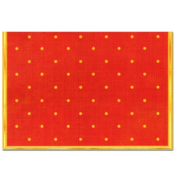 サイズ：約9.5ｘ13.2cm/カード：広げた状態12.5×17.5cm※定形外郵便物OKブランド：Punch Studioデザイン：財布 ギンガムチェック ドット 赤色 黄色 アメリカ・カリフォルニア発の雑貨ブランド Punch Stud...