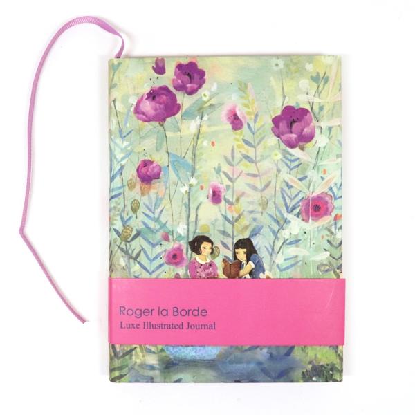 サイズ：約縦幅18.5×横幅15.5cmページ数：272ページ※定形外郵便物不可ブランド：Roger la Bordeイラスト：Kendra Binneyデザイン：ノート ハードカバー 本 少女 花デザイン性豊かなイギリスのステーショナリー...