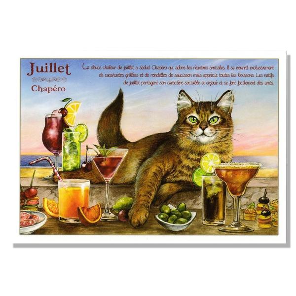 サイズ：約横幅10.5×縦幅15.0cm素　材：紙製※定形外郵便物可ブランド：AU Bord des Continentsデザイン：夏 海 浜辺 バカンス キジトラ繊細なタッチでオシャレ＆コミカルに描かれたセブリーヌピノーのネコたち。使いや...