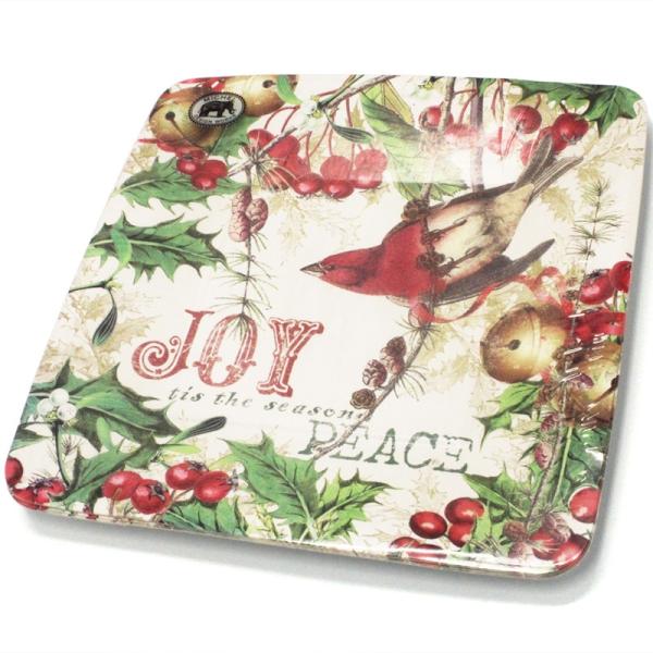 サイズ：約縦19.0×横19.0cm×8枚入り素　材：紙※定形外郵便物ＯＫブランド：Michel Design Worksデザイン：紙皿 花 鳥  豪華で華やかなデザイン、ミッシェルデザインワークスのペーパープレートです。プレートには「Jo...