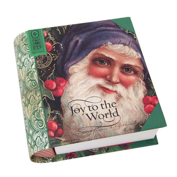 サイズ：横幅8.8×縦幅7.5cmシート数：224シート※定形外郵便物可ブランド：Michel Design Worksデザイン：クリスマス サンタ 柊 白色 青色 赤色 緑色ミッシェルデザインワークスの温かいデザインのミニノートパッドです...