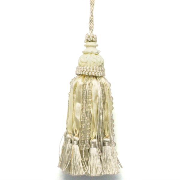 サイズ：全長 約 31.0cm※定形外郵便物ＯＫデザイン：タッセル クリア薄く明るい色合いを使ったシンプルながらも涼し気のある色合いがオシャレなタッセルです。